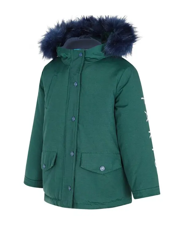 Kenzo Logo Printed Hooded Coat