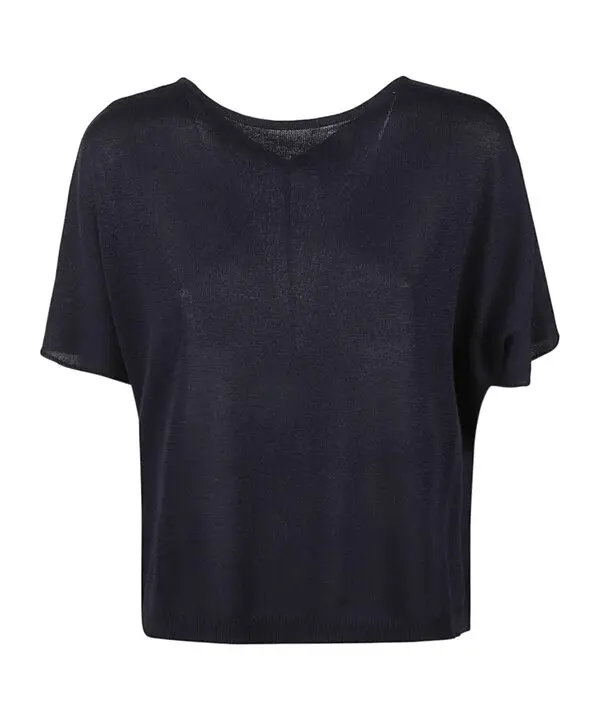 BASERANGE Short-sleeved T-shirt - Black