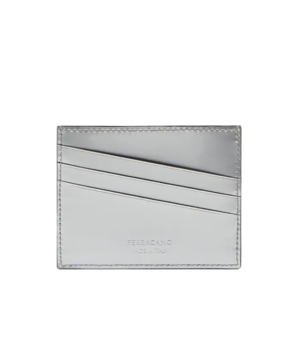FERRAGAMO Logo Embossed Cardholder