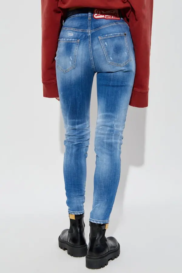 Dsquared2 High Waisted Twiggy Jeans
