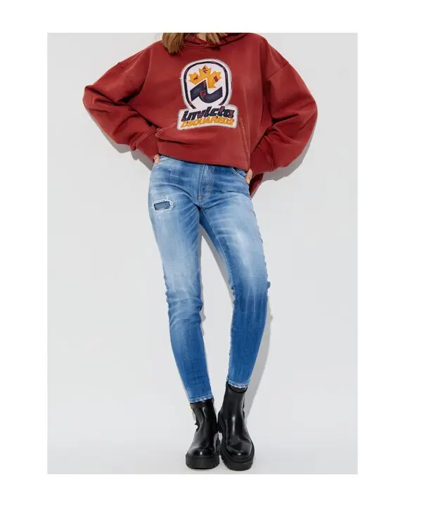 Dsquared2 High Waisted Twiggy Jeans