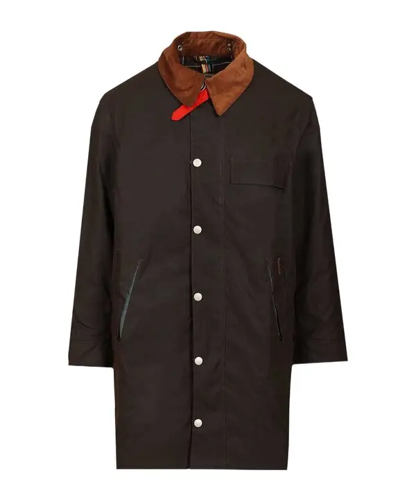 Barbour X Paul Smith Loves Beeston Waxed Jacket