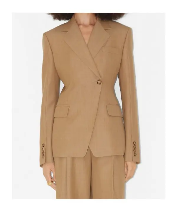 Burberry Single-breasted Tailored Jacket