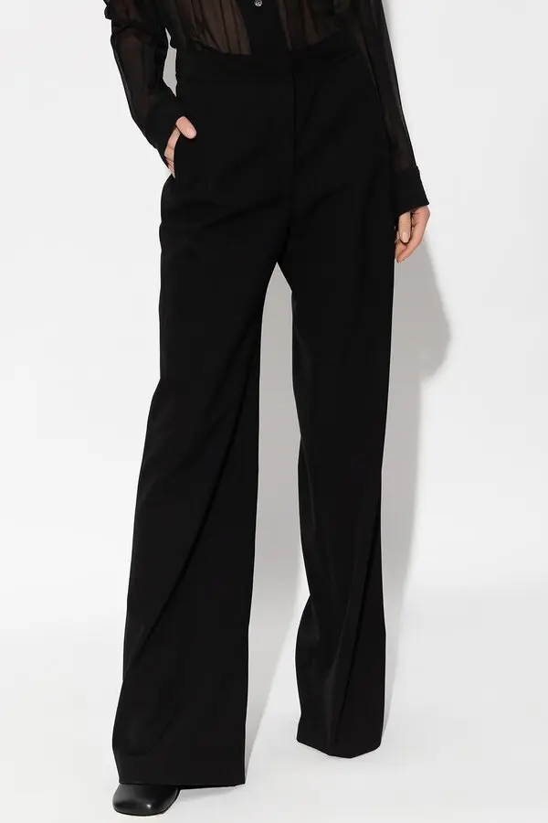 Dries Van Noten Straight Leg Casual Pants