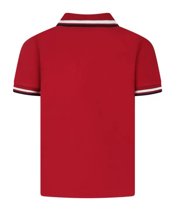 Moncler Logo Patch Polo Shirt