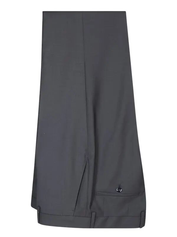 LARDINI Single Breasted Two-piece Suit - Black