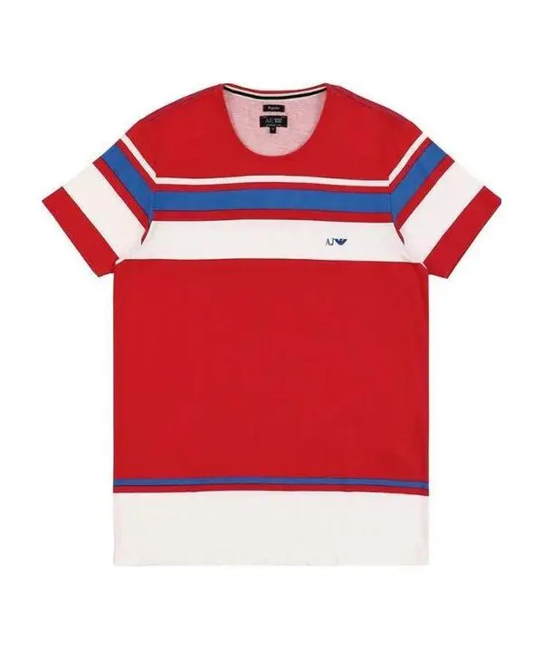 Emporio Armani Round Collar Logo T-shirt