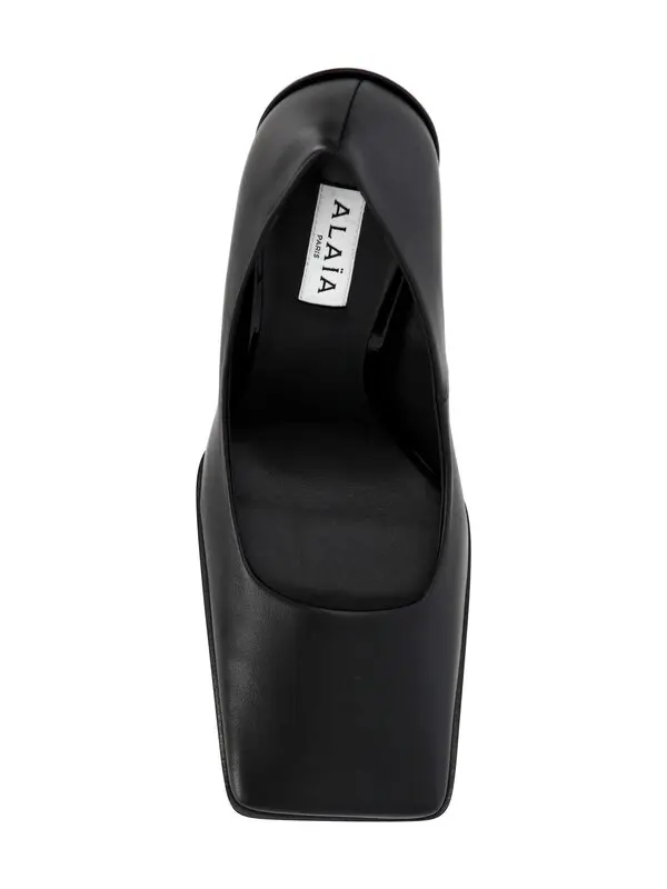 Alaïa High Heel Square Toe Pumps