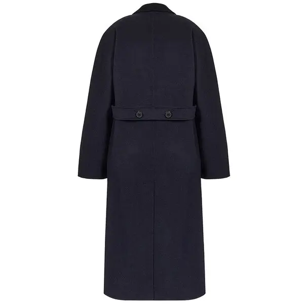 Emporio Armani Double-breasted Lapel Coat