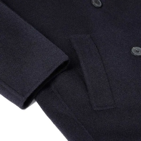 Emporio Armani Double-breasted Lapel Coat