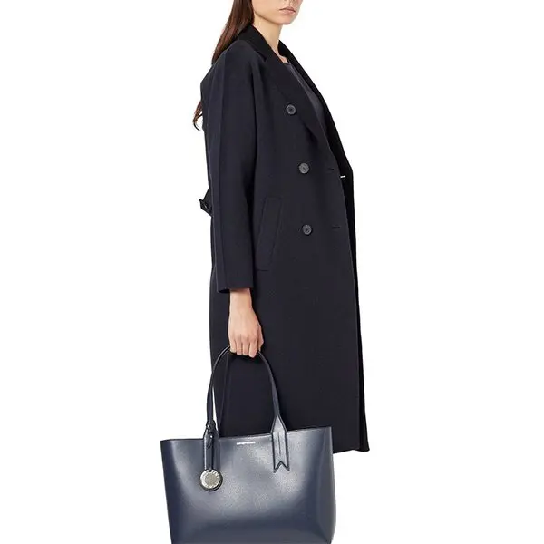 Emporio Armani Double-breasted Lapel Coat