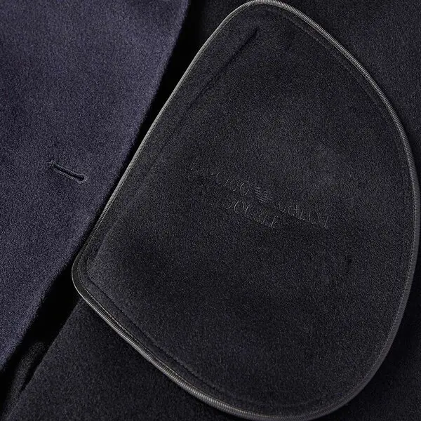 Emporio Armani Double-breasted Lapel Coat