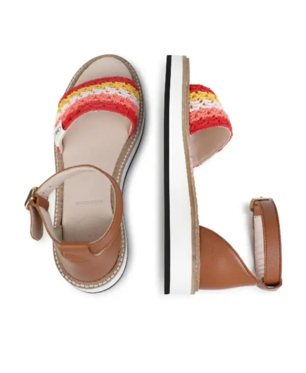 Chloé Logo Sandals With Adjustable Clasp