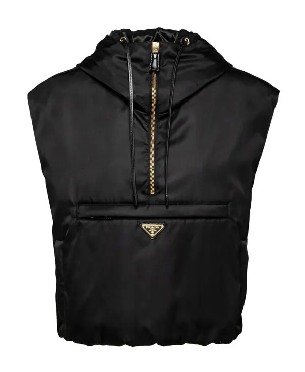 Prada Half-zip Drawstring Gilet