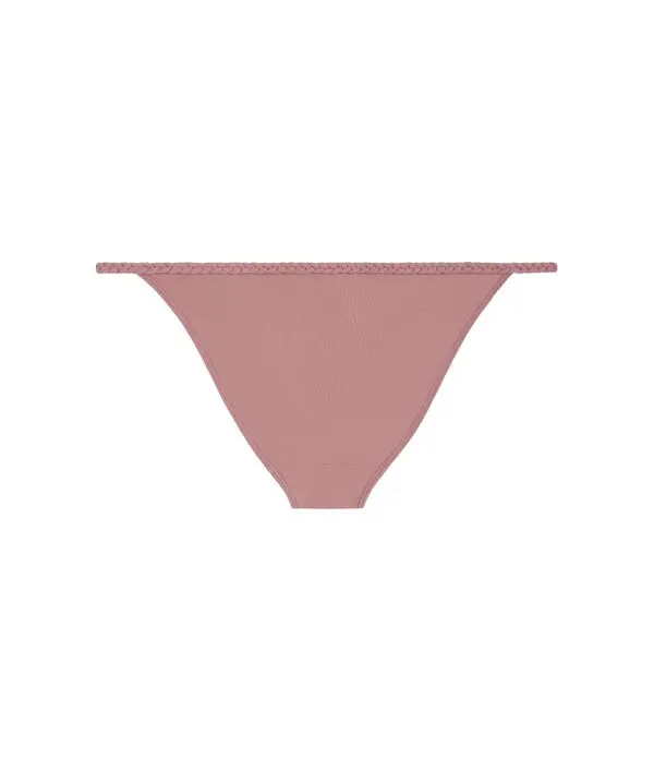 Celine Triomphe Swimsuit Bottom In Matte Jersey