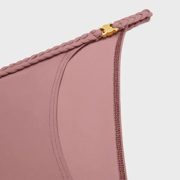 Celine Triomphe Swimsuit Bottom In Matte Jersey