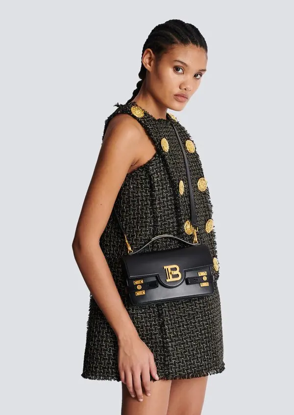 Balmain B-buzz 24 Shoulder Bag - Black