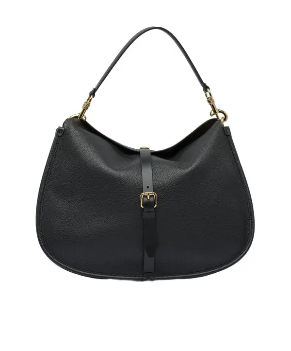 Etro Maxi Leather Bag - Black