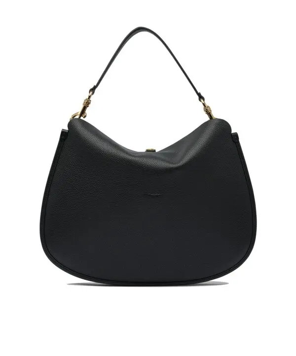 Etro Maxi Leather Bag - Black