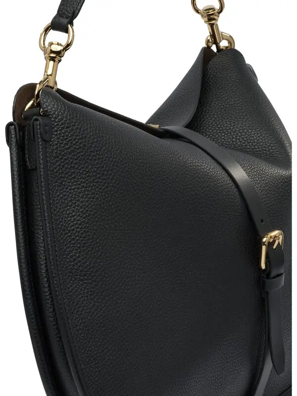 Etro Maxi Leather Bag - Black