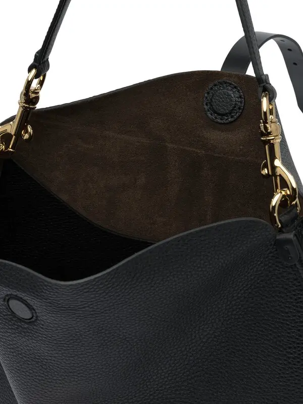 Etro Maxi Leather Bag - Black