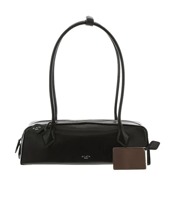Alaïa Le Teckel Medium Shoulder Bag - Black