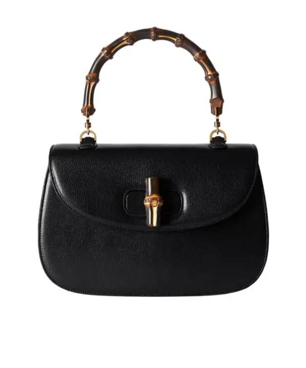 Gucci Bamboo 1947 Medium Bag - Black