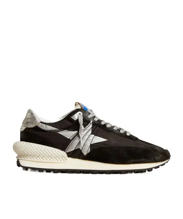 GOLDEN GOOSE Running Marathon Lace-up Sneakers - Black