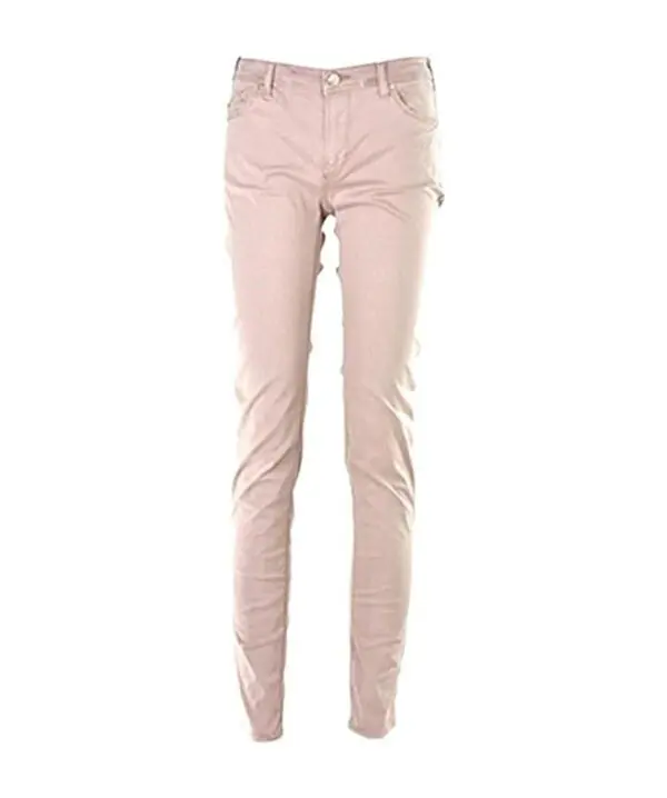 Emporio Armani Logo Detail Casual Pants - Pink