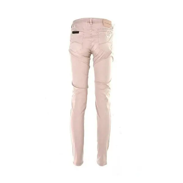 Emporio Armani Logo Detail Casual Pants - Pink