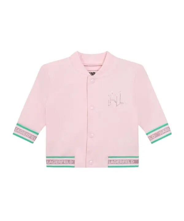 Karl Lagerfeld Short-sleeved T-shirt Long-sleeved Jacket And Pants Three-pack