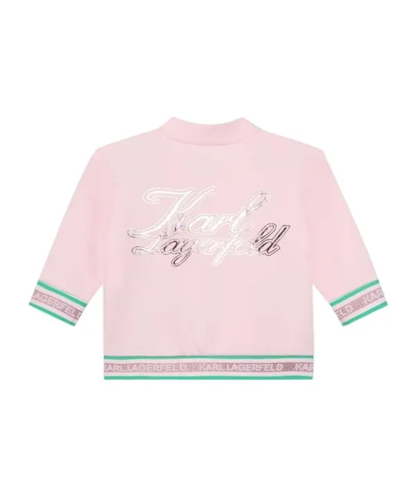 Karl Lagerfeld Short-sleeved T-shirt Long-sleeved Jacket And Pants Three-pack