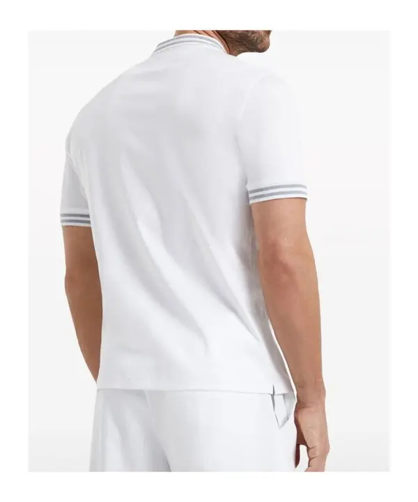 Brunello Cucinelli Short-sleeved Polo Shirt