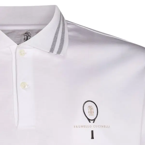 Brunello Cucinelli Short-sleeved Polo Shirt
