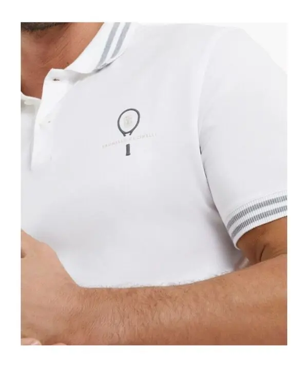 Brunello Cucinelli Short-sleeved Polo Shirt