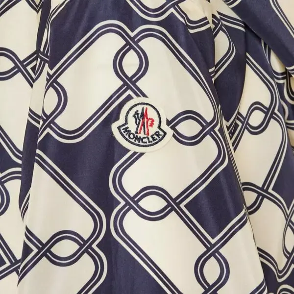 Moncler Iasone Hooded Jacket With Graphic Print
