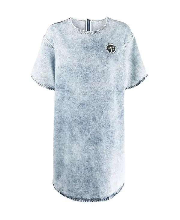 MAISON MARGIELA Acid-wash Denim Dress