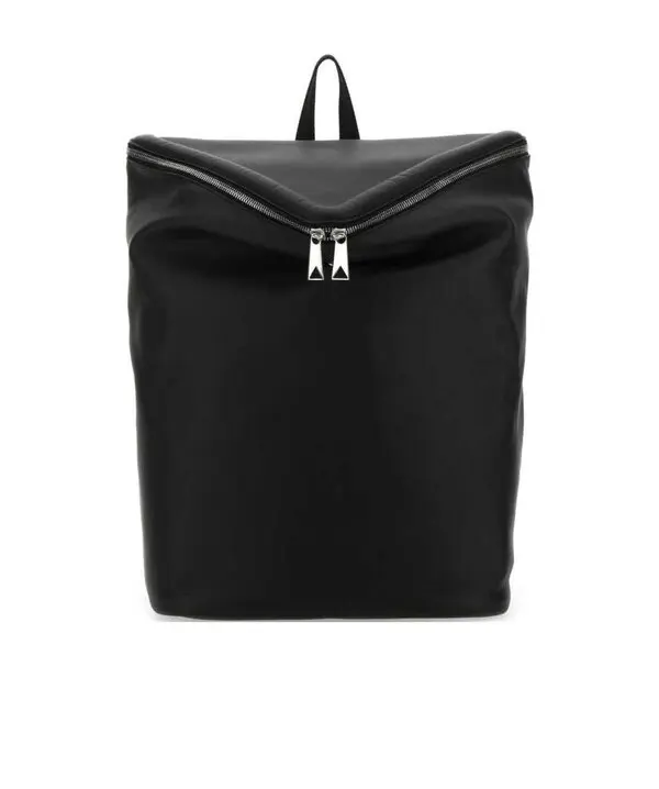 Bottega Veneta Zip Backpack - Black