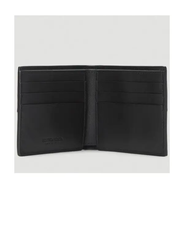 Bottega Veneta Intrecciato Bifold Wallet - Black
