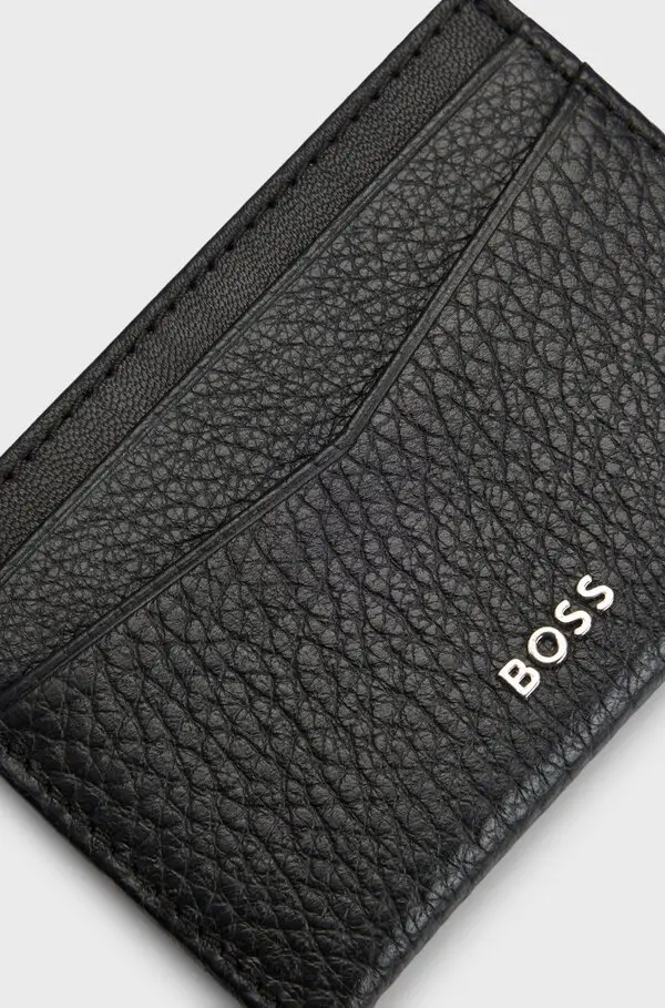 Hugo Boss Soft-leather Wallet With Polished Hardware