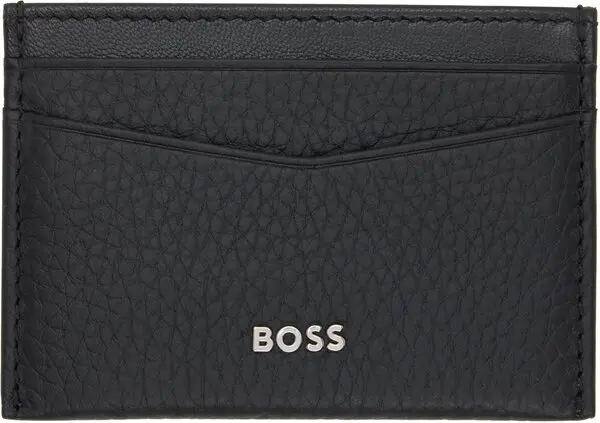 Hugo Boss Soft-leather Wallet With Polished Hardware
