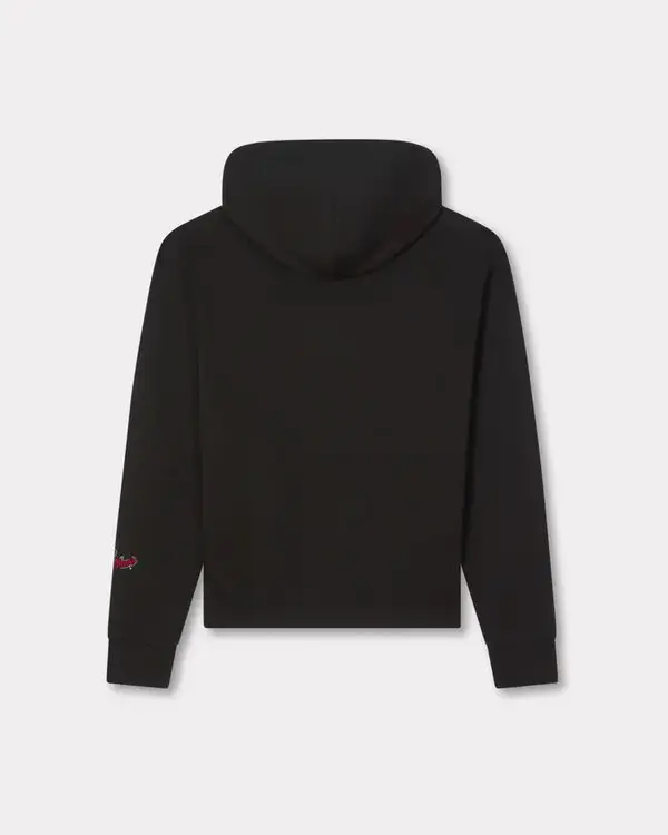 Kenzo Embroidered Cotton Hoodie