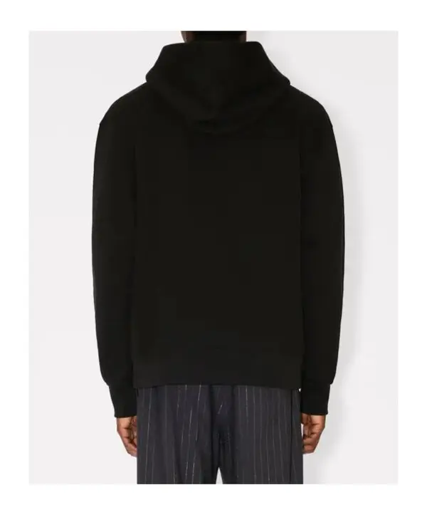 Kenzo Embroidered Cotton Hoodie