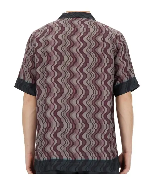 Dries Van Noten Short Sleeve Shirt - Multi-color