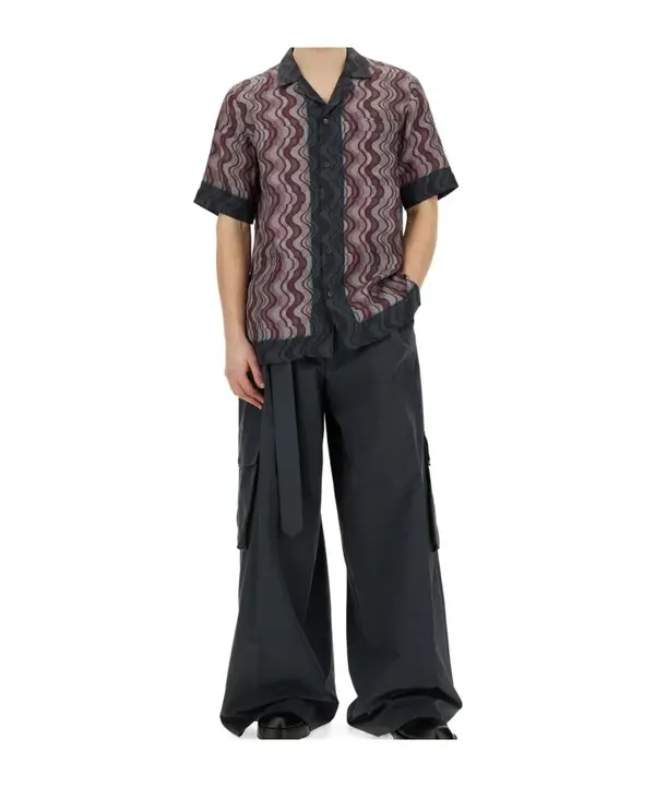 Dries Van Noten Short Sleeve Shirt - Multi-color