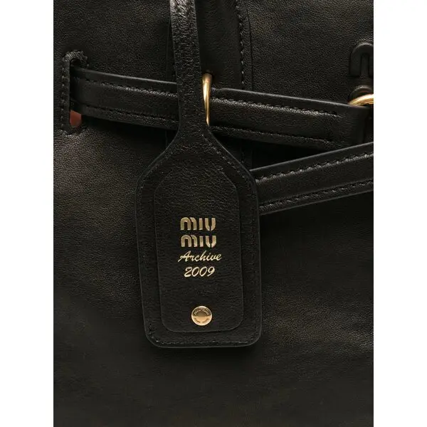 Miu Miu Aventure Tote Bag - Black
