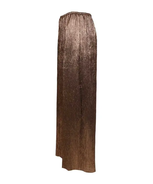 FORTE_FORTE Metallic Wide Leg Trousers
