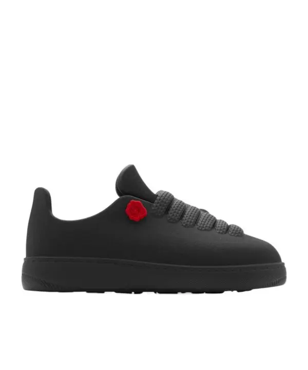 Burberry Bubble Charm-embellished Sneakers - Black