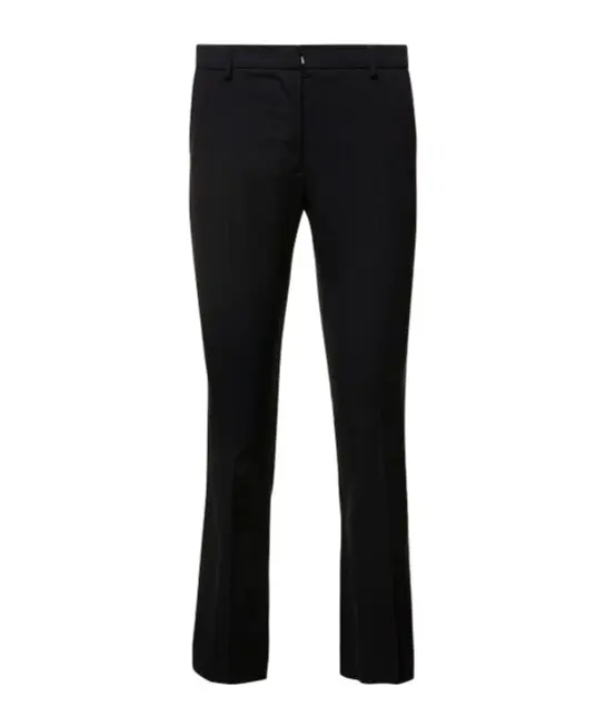 PT TORINO Pressed Crease Flared Trousers