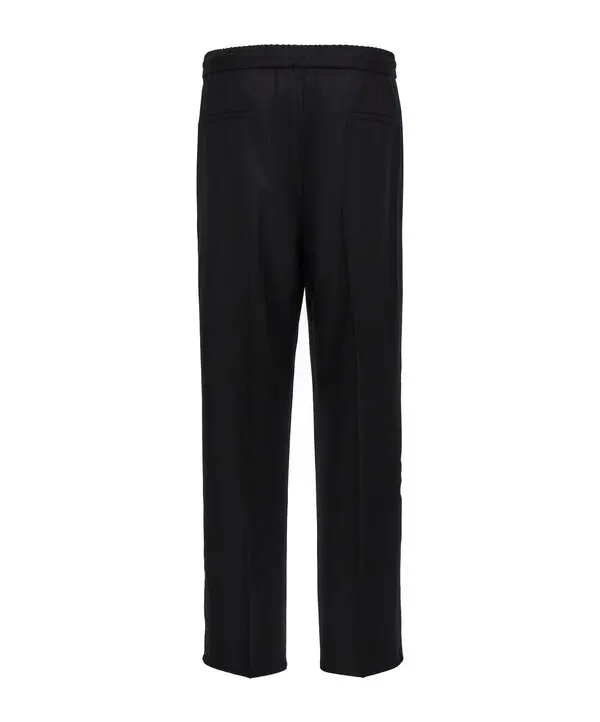 Brunello Cucinelli Elasticated Drawstring Waist Trousers - Black